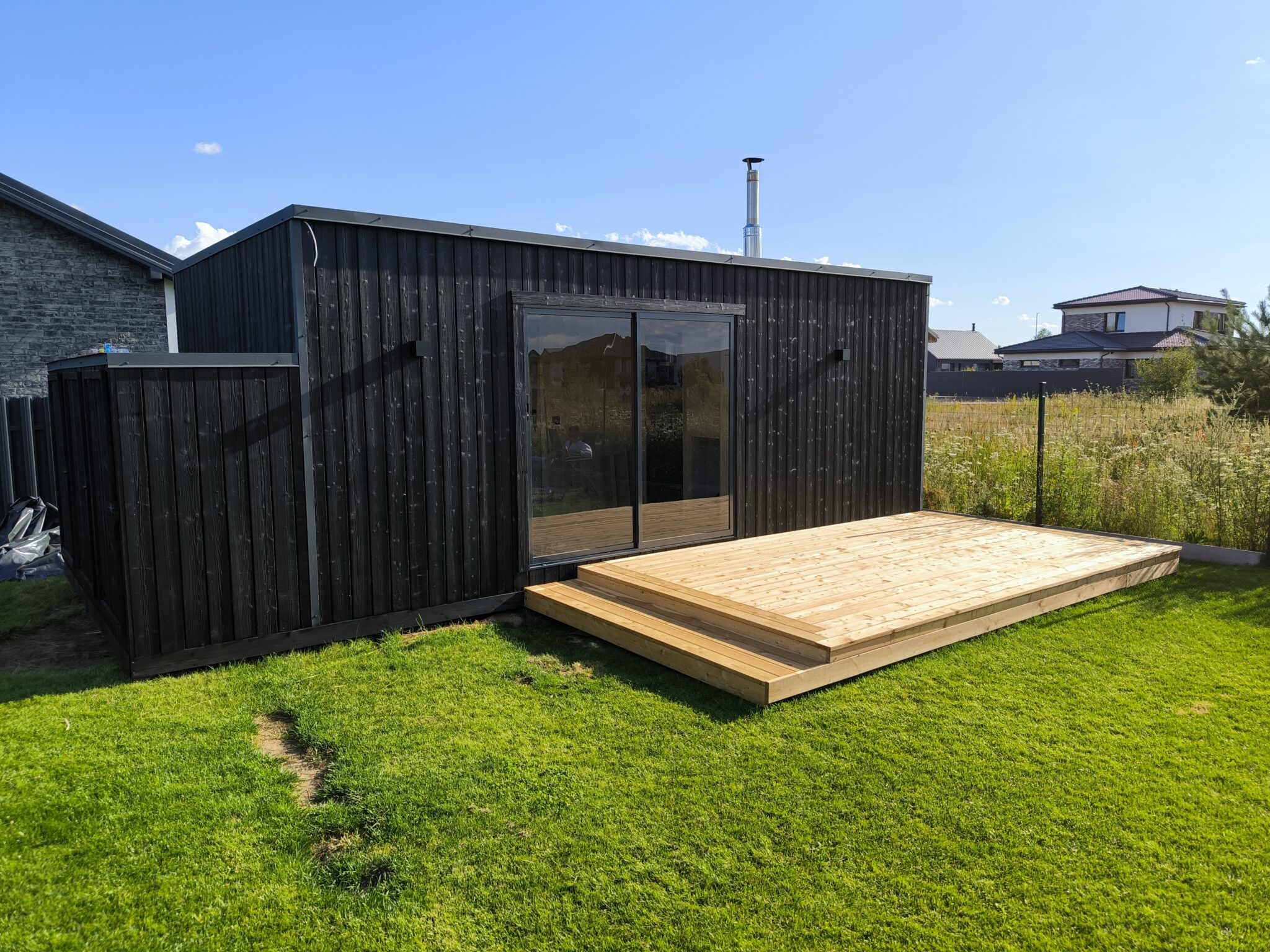 Mobili pirtis gera kaina ! Karkasinės pirtys, Kubilai